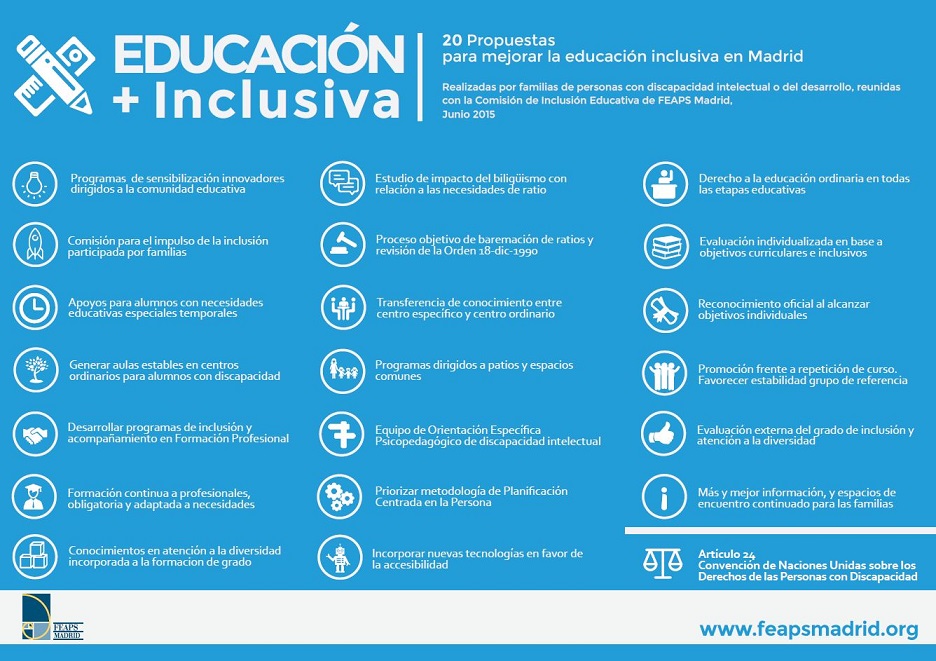 Propuestas de las familias para favorecer la educación inclusiva ... Propuestas de las familias para favorecer la educación inclusiva ...
